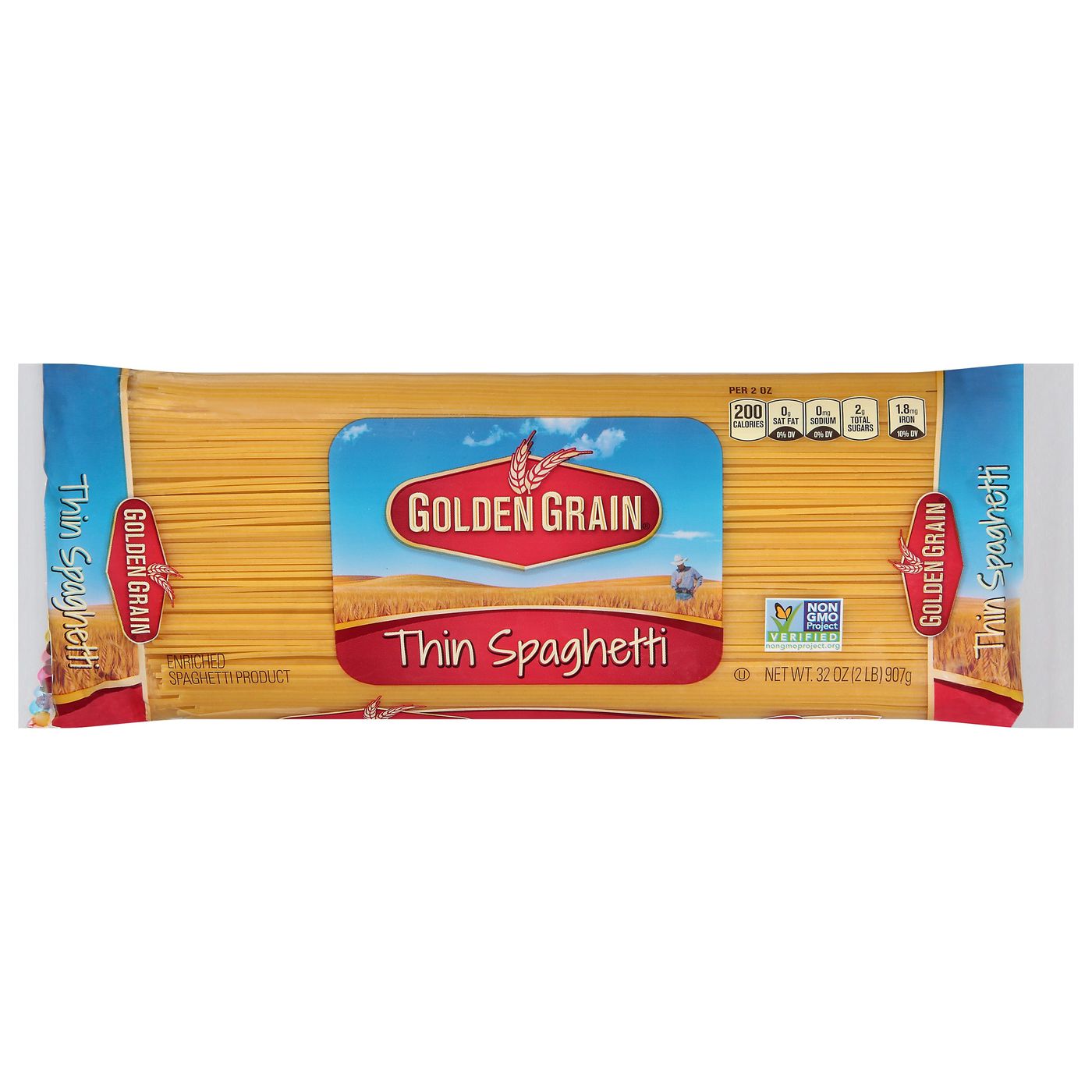 Golden Grain Spaghetti, Thin-Main
