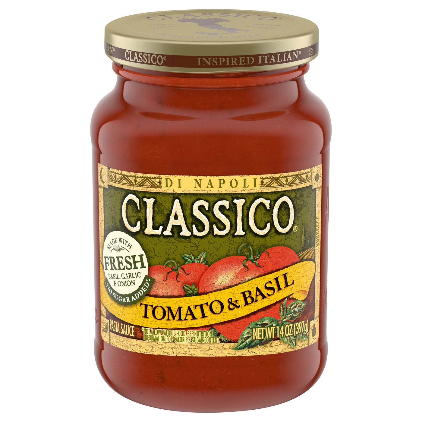 Classico Pasta Sauce, Tomato & Basil-Main