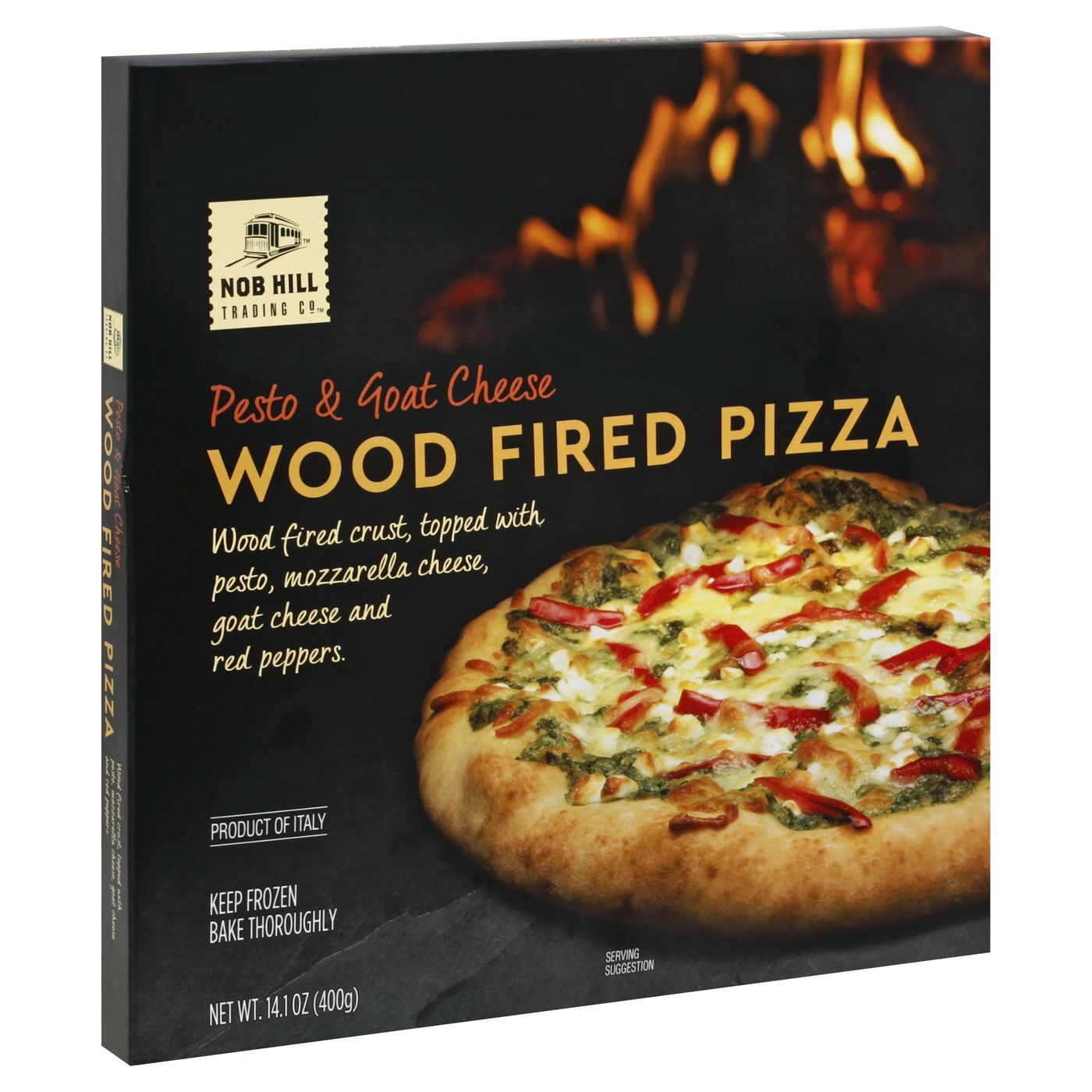 Nob Hill Trading Co. Pesto & Goat Cheese Wood Fired Pizza-Main