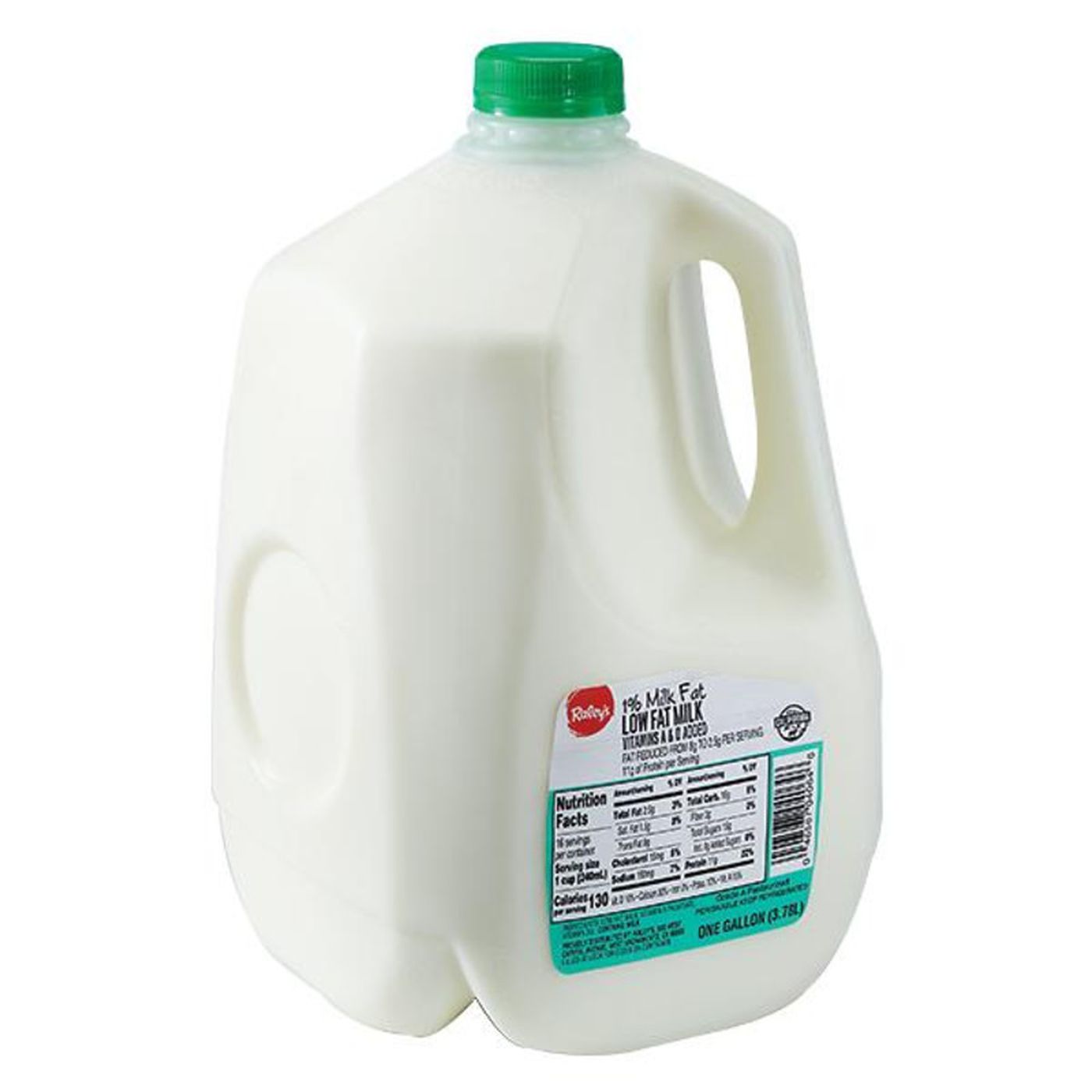 Raley's Low Fat Milk, 1% Milkfat, 1 Gallon-Main