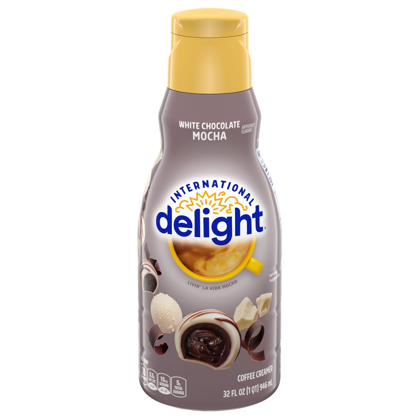 International Delight White Chocolate Mocha Liquid Coffee Creamer-Main