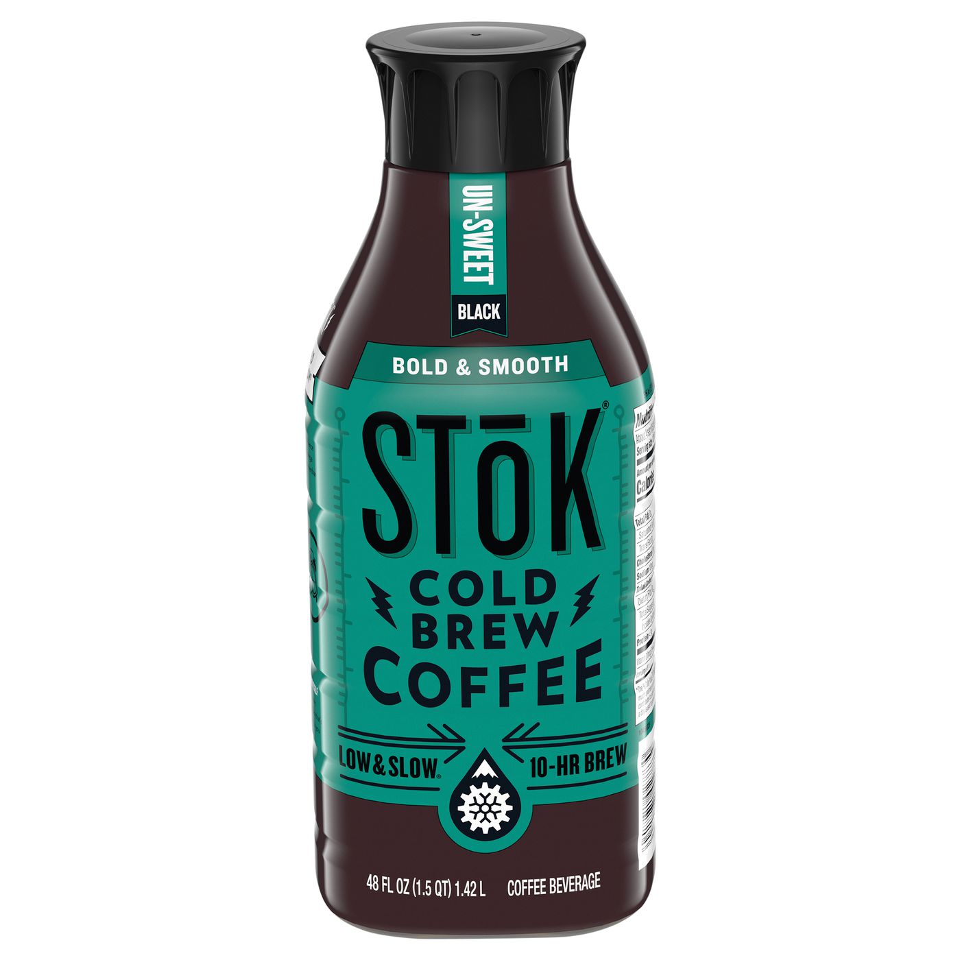 Stok Coffee Beverage, Cold Brew, Bold & Smooth, Un-Sweet, Black-Main
