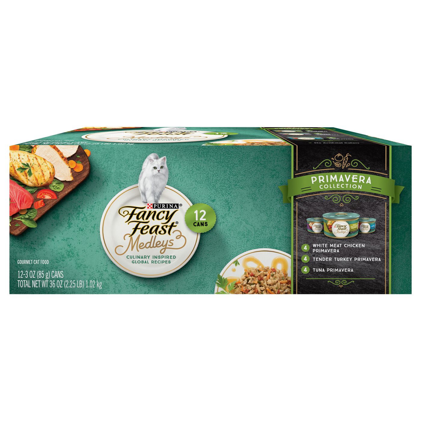 Fancy Feast Medleys Cat Food Gourmet Primavera Collection Main