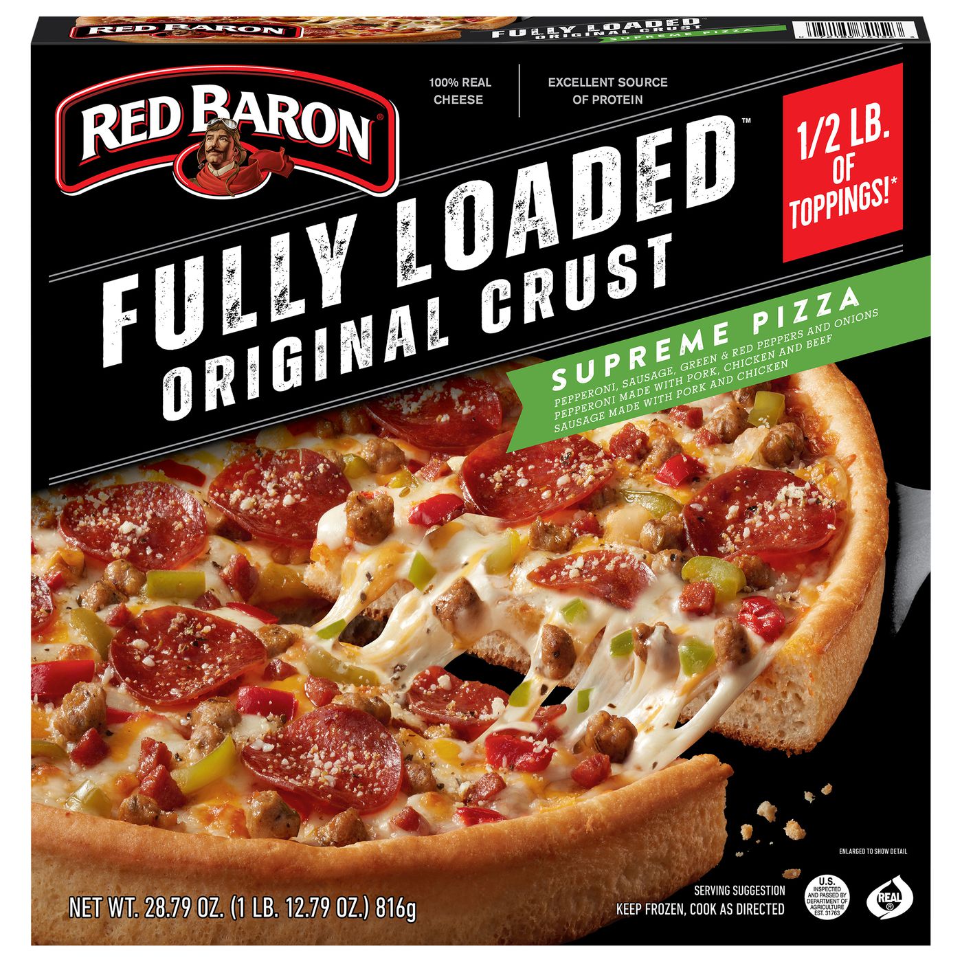 Red Baron Pizza, Fully Loaded, Supreme-Main