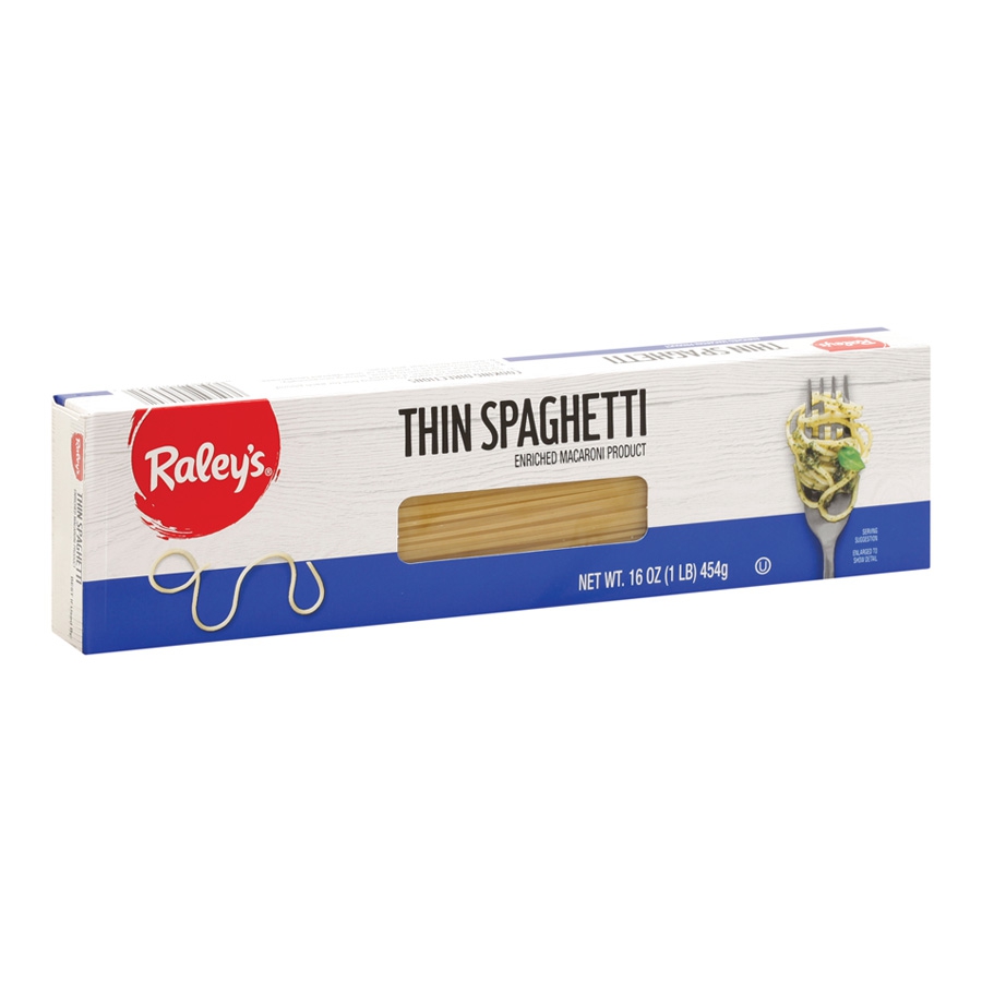 Raley's Thin Spaghetti Pasta-Main