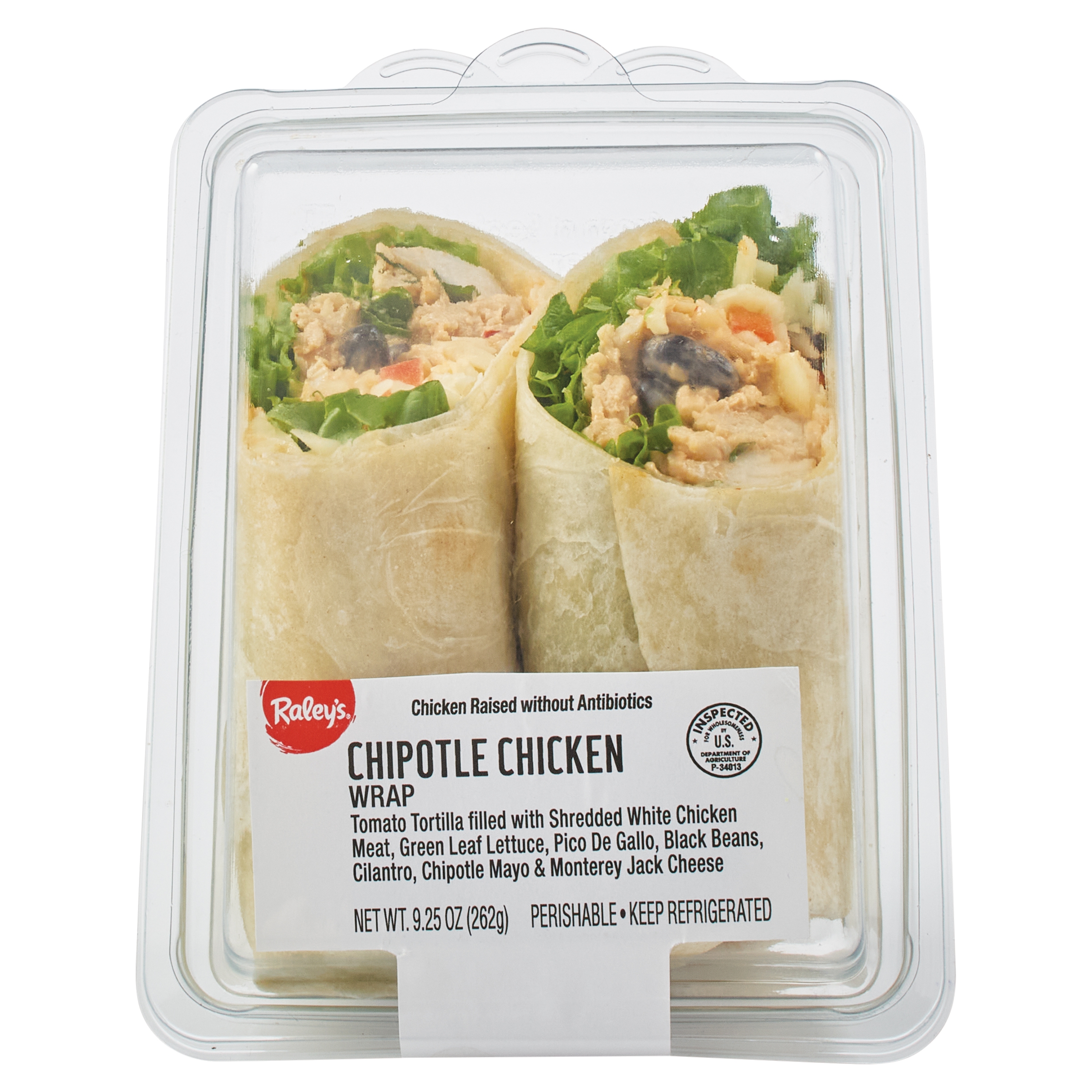 Raley's Chipotle Chicken Wrap-Main