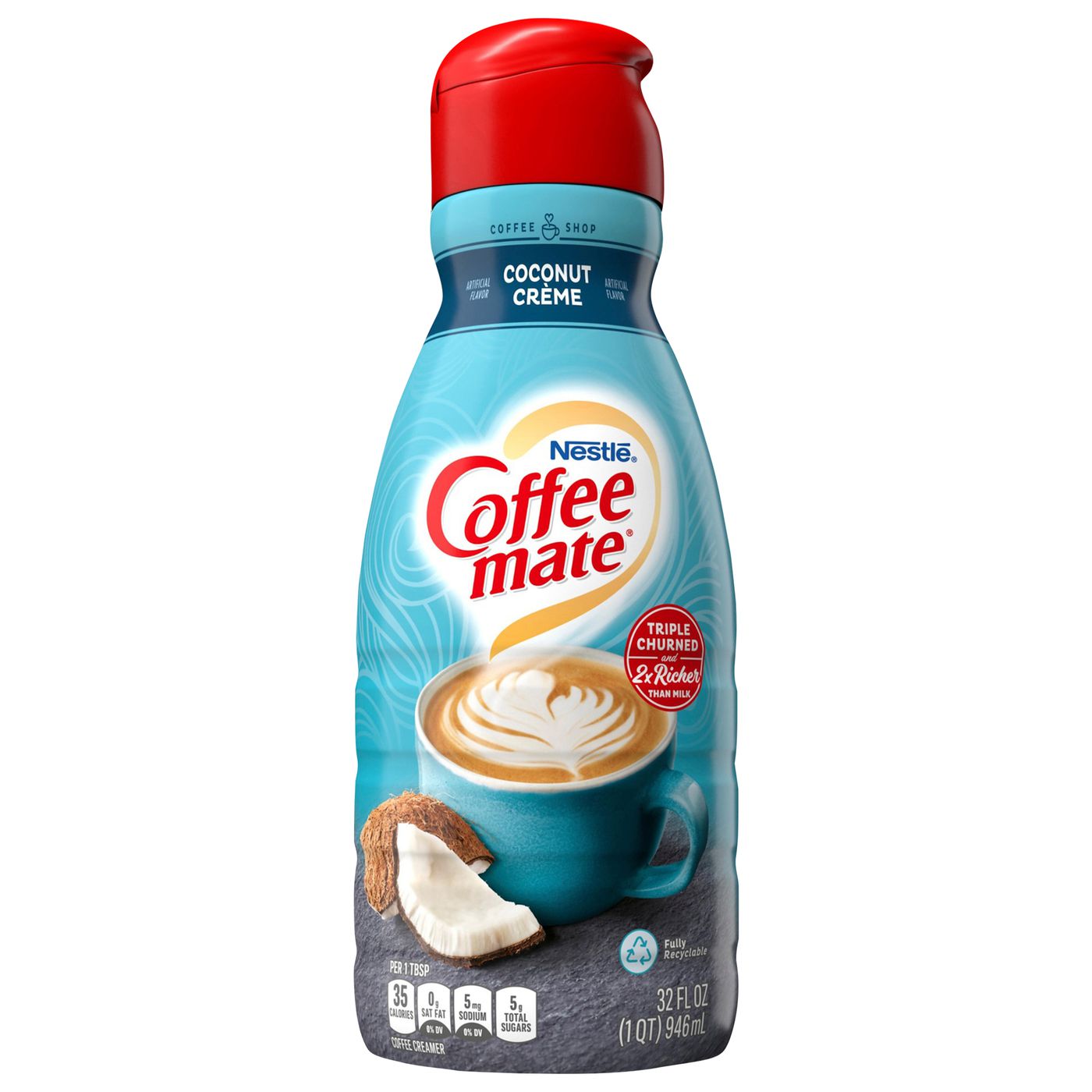 Coffee-Mate Creamer, Non-Dairy, Coconut Creme-Main