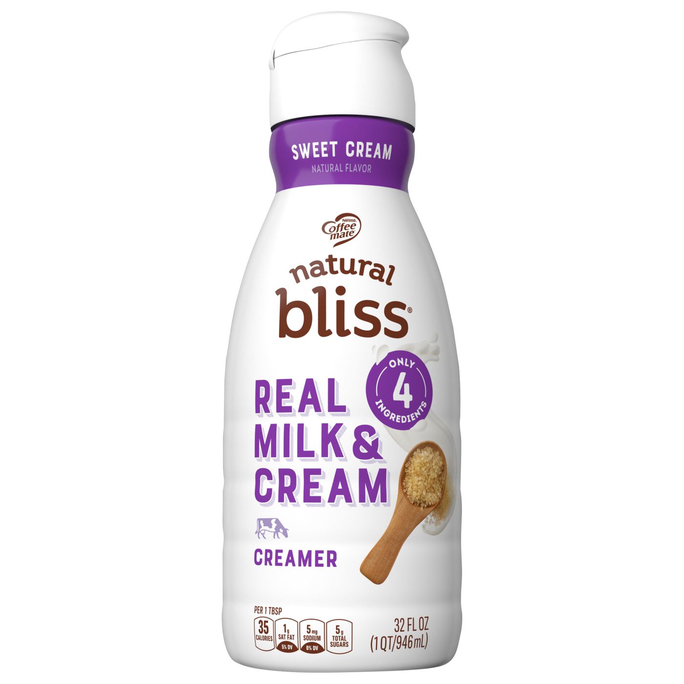 Natural Bliss Natural Bliss Creamer, Real Milk & Cream, Sweet Cream-Main