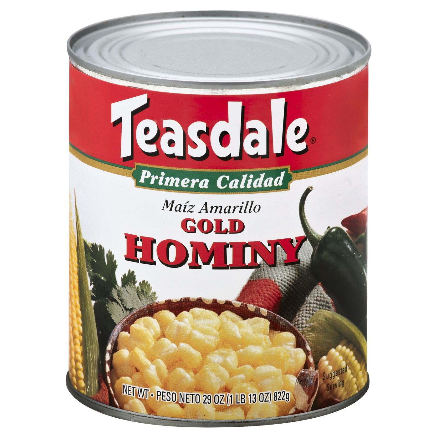 Teasdale Hominy, Gold-Main