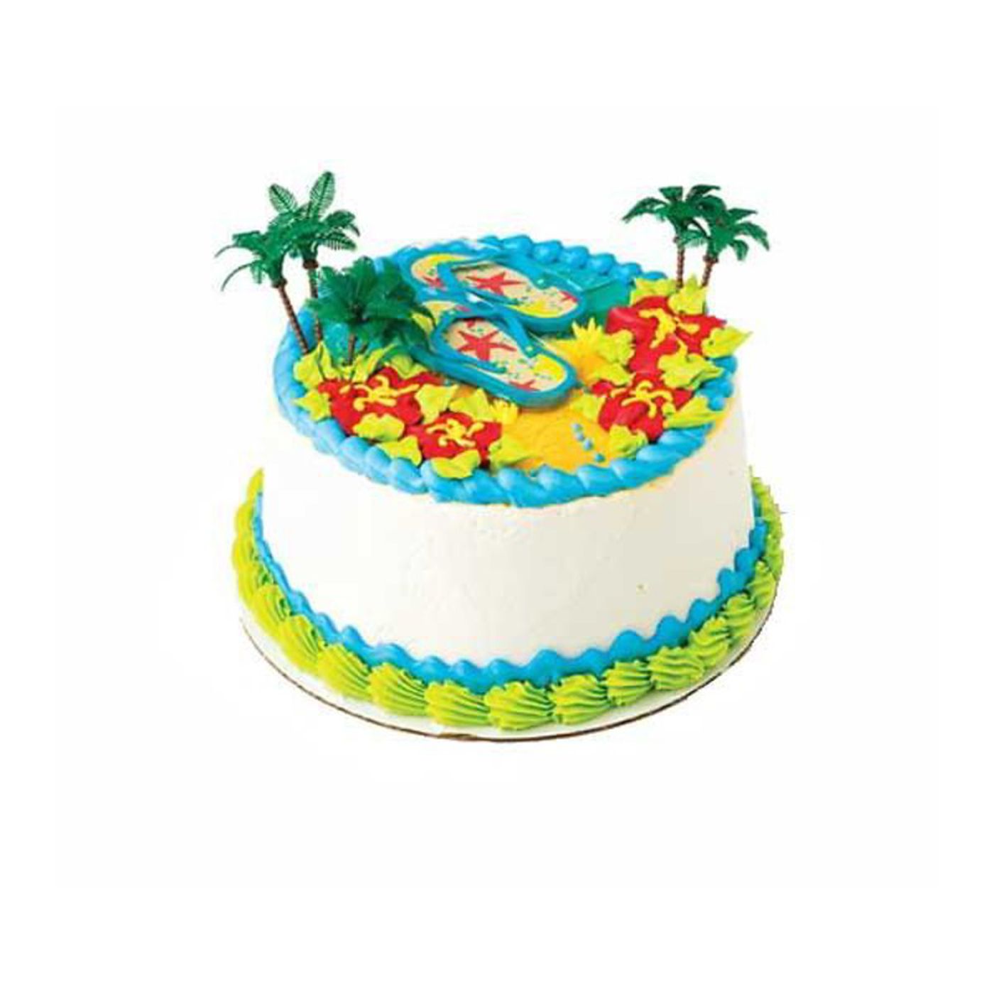 2 Layer Cake W/roses Or Confetti & Kit Or Filling-Main