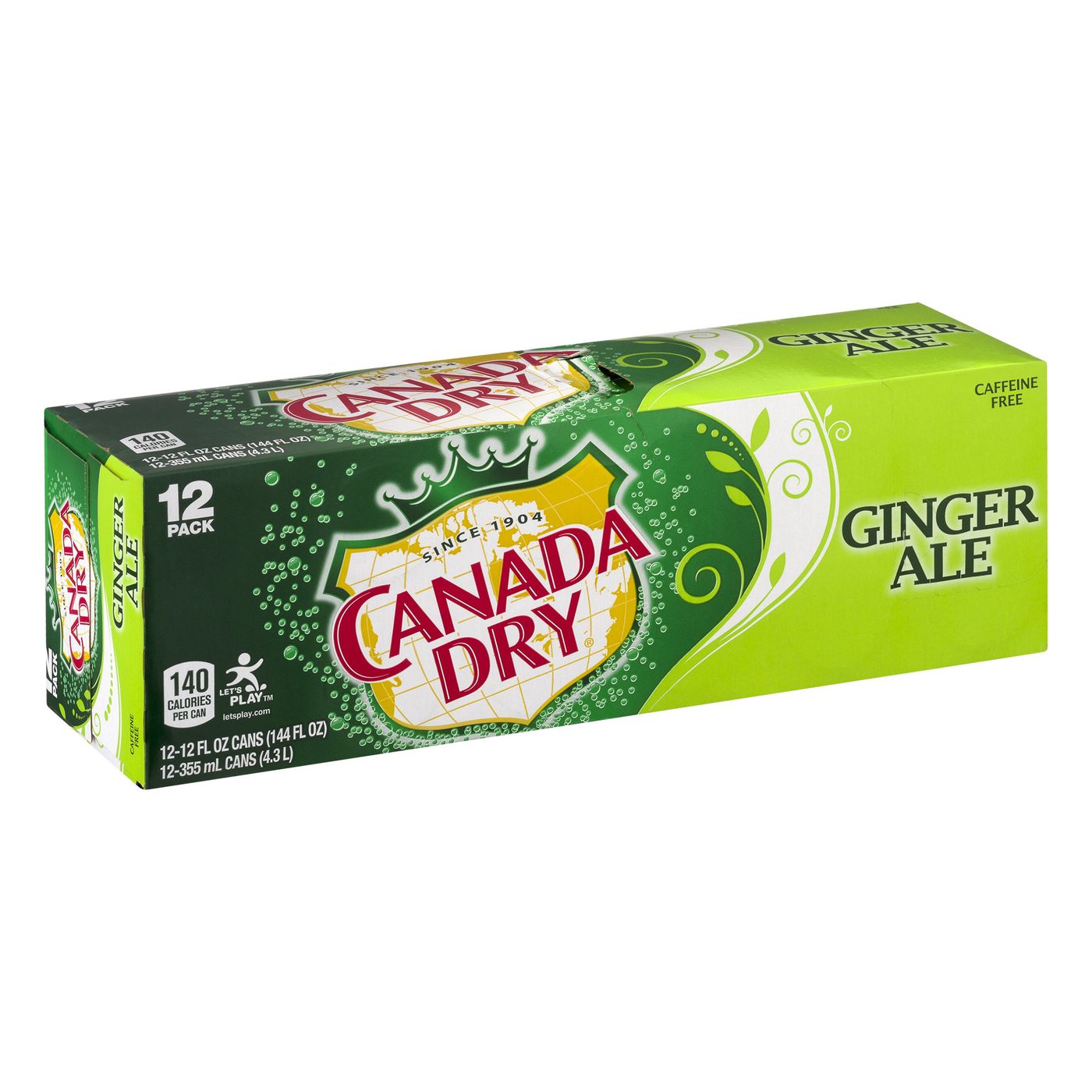 Canada Dry Ginger Ale, 12 Pack-Main