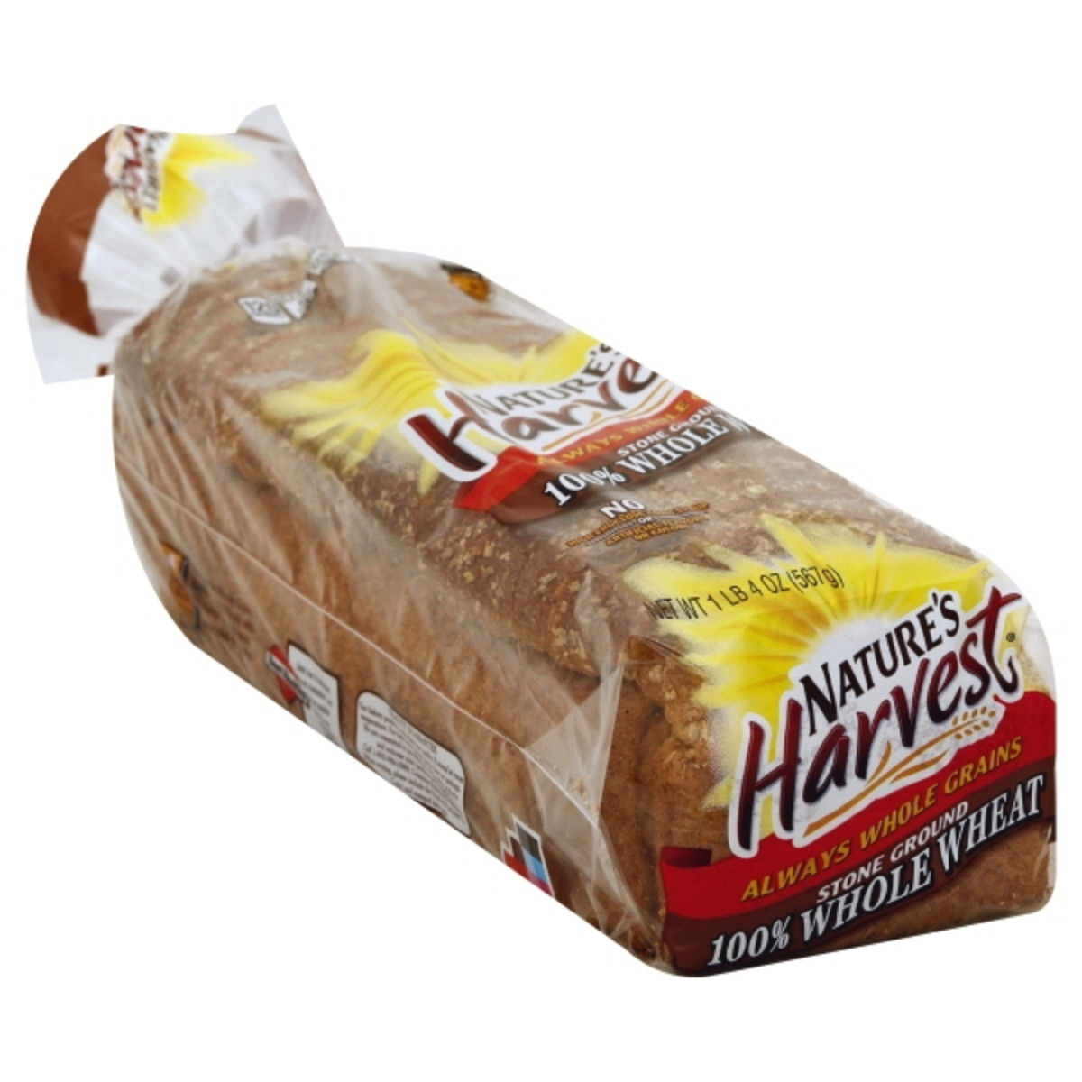 Nature's Harvest Bread, Stoneground Wheat-Main