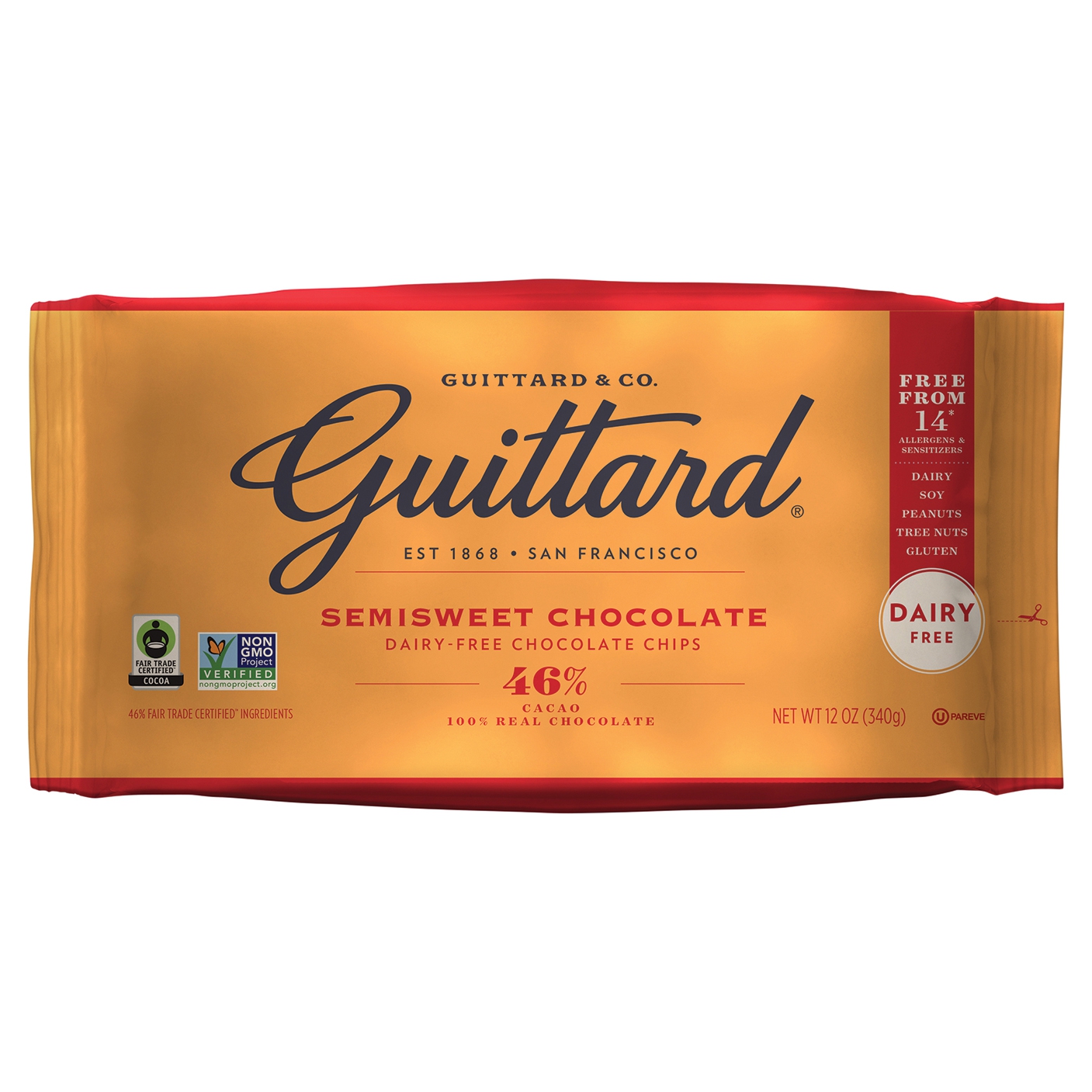 Guittard Chocolate, Dairy-Free, Semisweet-Main