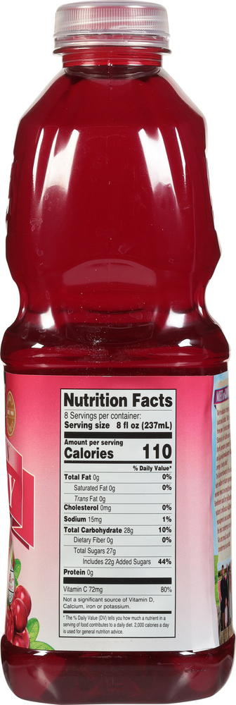 Langers Juice Cocktail, Cranberry-Planogram-Right