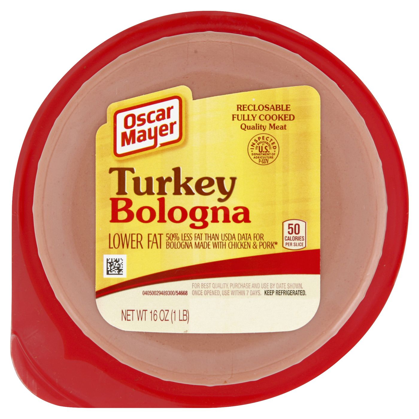 Oscar Mayer Turkey Bologna, Lower Fat, Original-Main