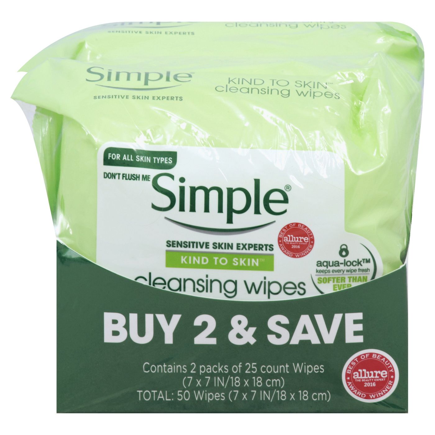 Face Wipes Package