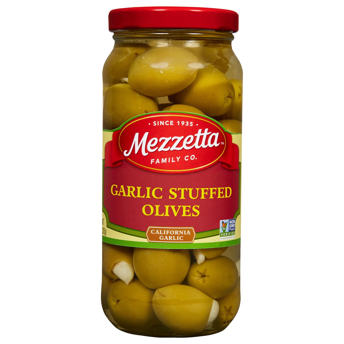 Mezzetta Olives, Garlic Stuffed-Main