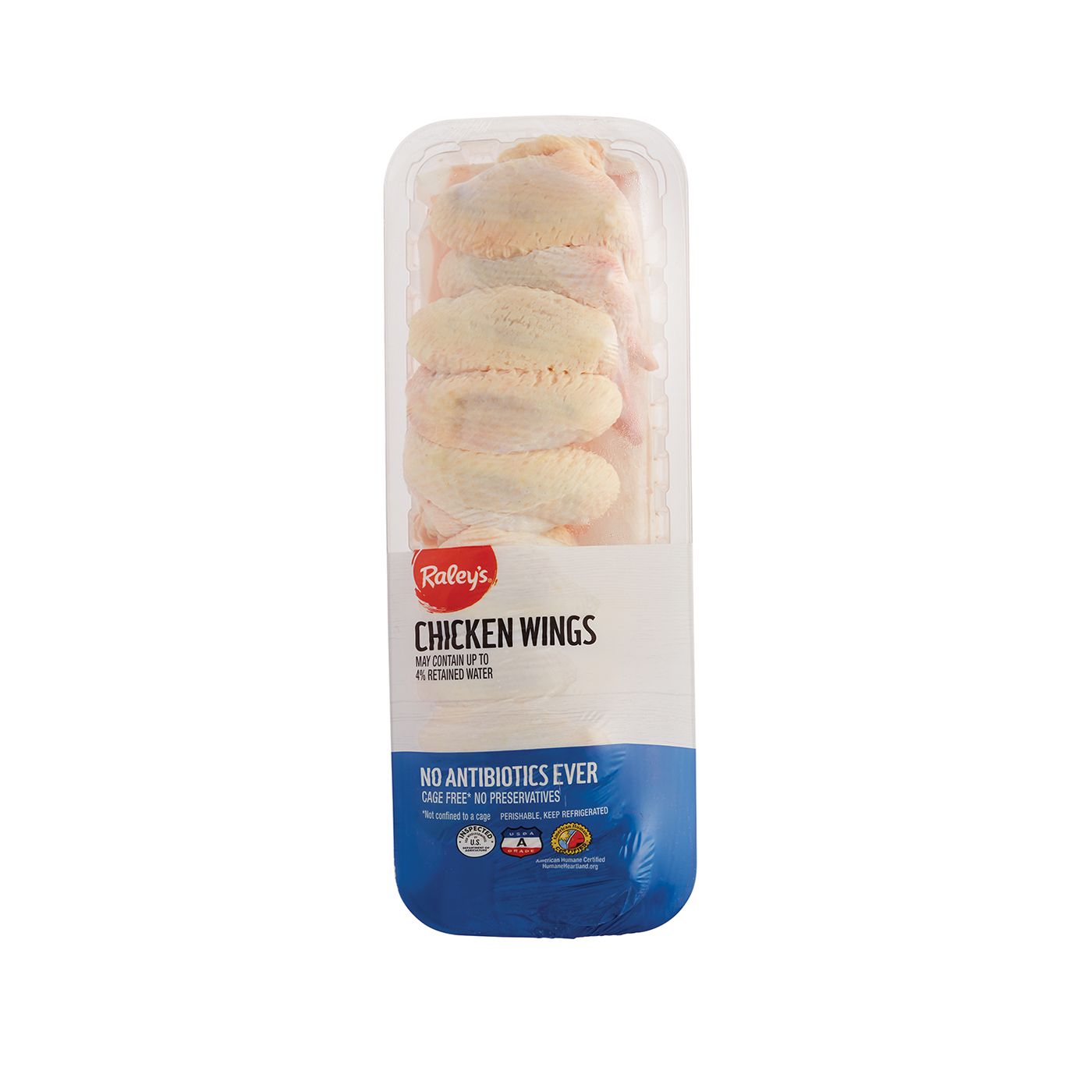 Raley's Chicken Wings, Club Pack No Antibiotics Ever-Main