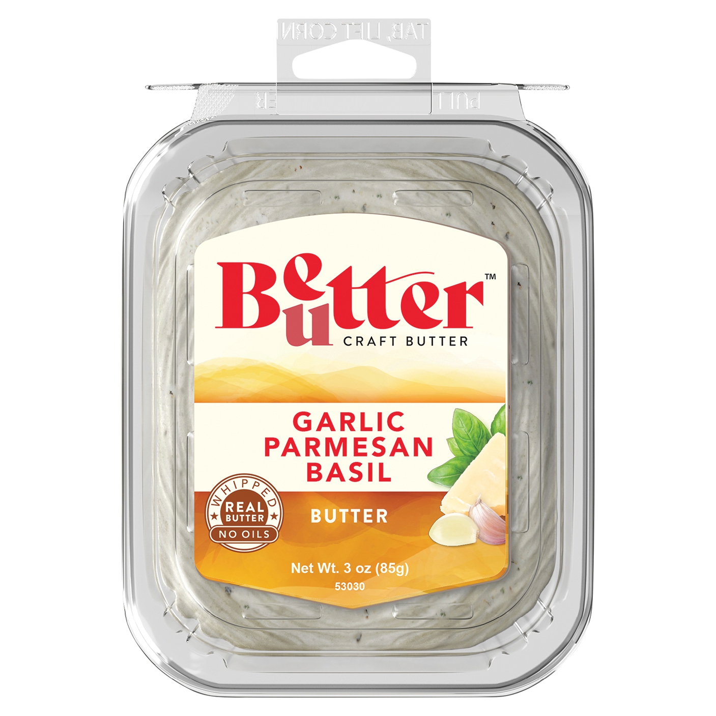 Better Butter Craft Butter, Garlic Butter With Parmesan & Basil-Main