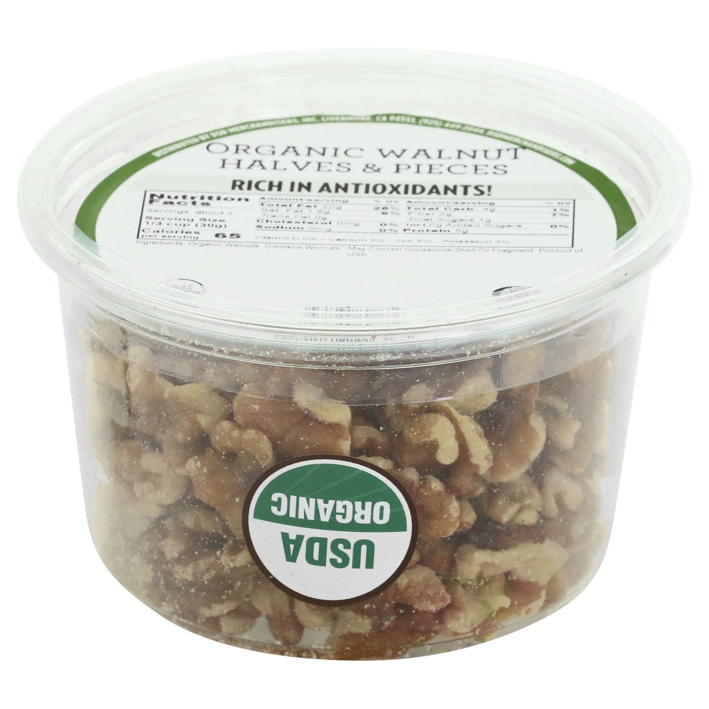 Walnut, Organic, Halves & Pieces-Main