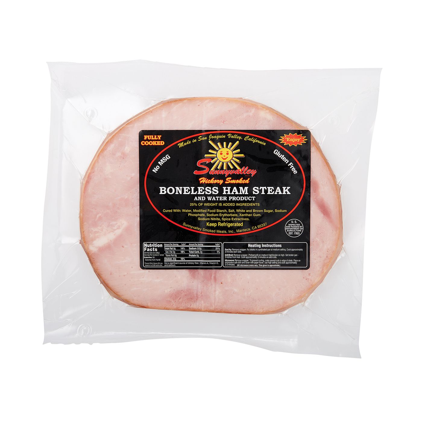 SUNNYVALLEY BONELESS HAM STEAK-Main