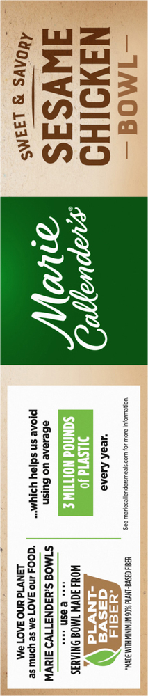 Marie Callender's Sesame Chicken Bowl, Sweet & Savory-Planogram-Right