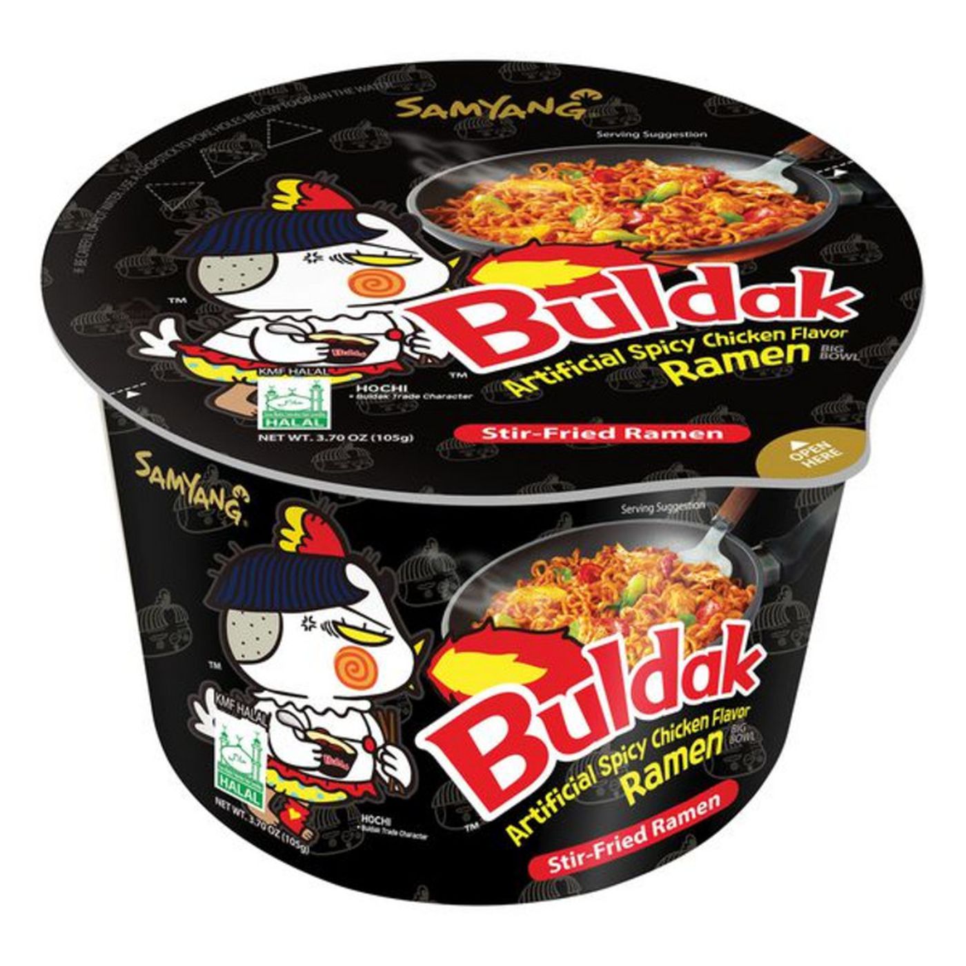 Samyang Buldak Ramen, Spicy Chicken Flavor, Stir-Fried-Main