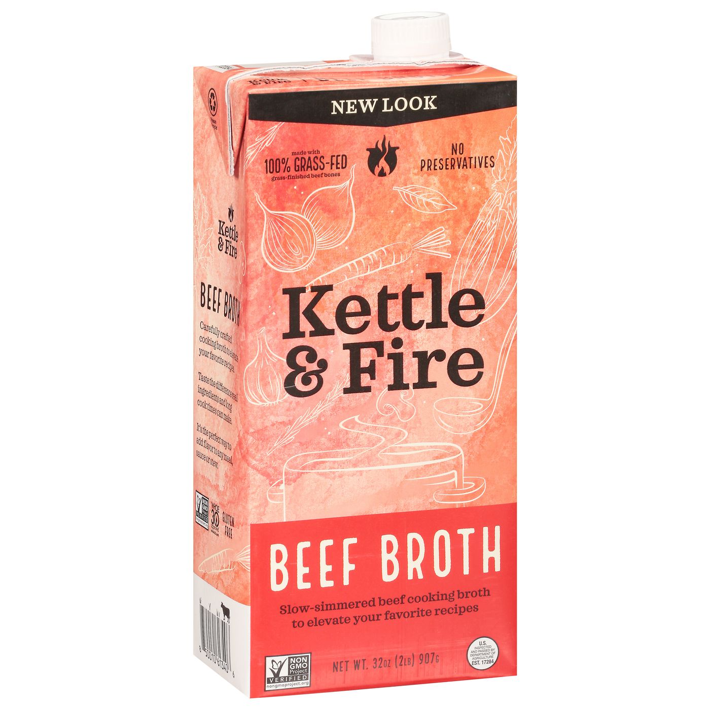Kettle & Fire Broth, Beef-Main