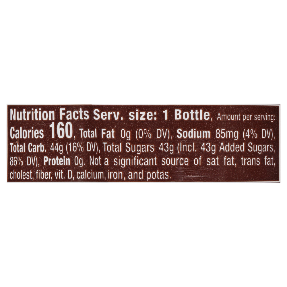 A&W Root Beer, 8 Pack-Nutrition-Facts