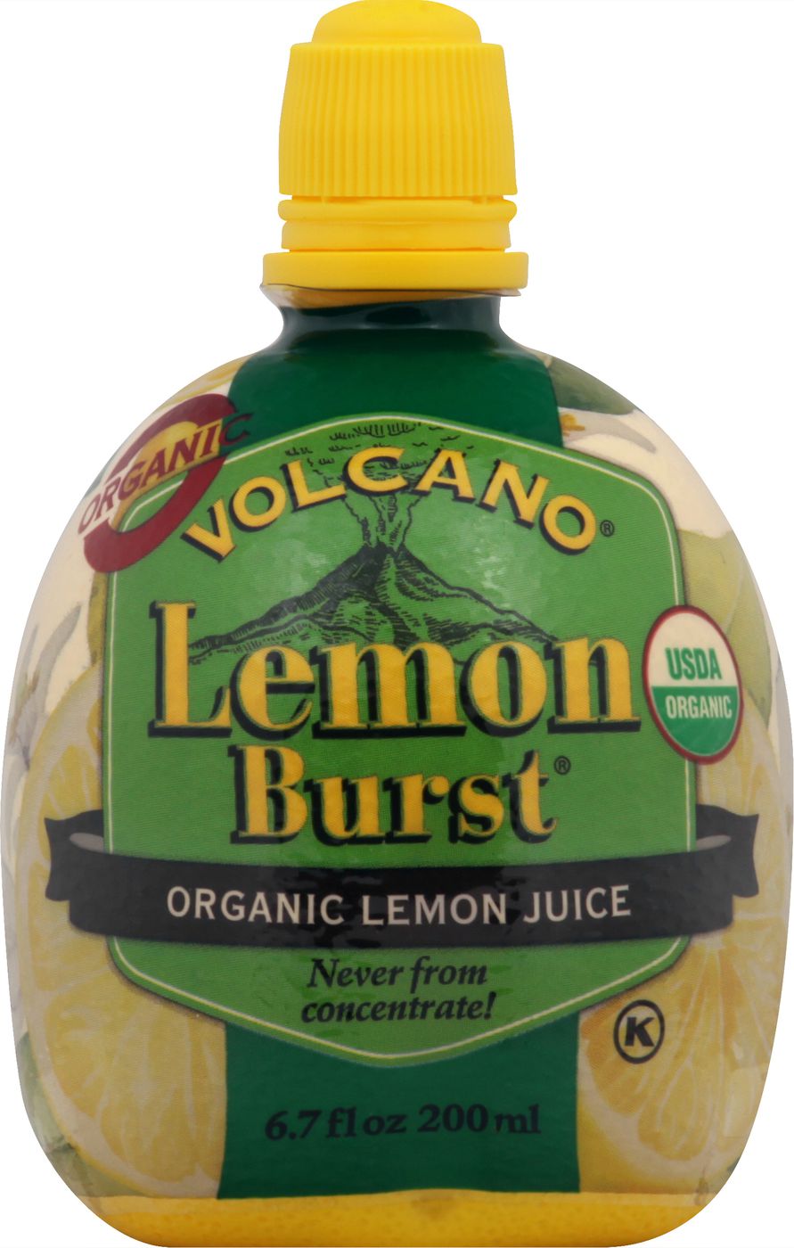 Volcano Juice, Organic, Lemon Burst-Main