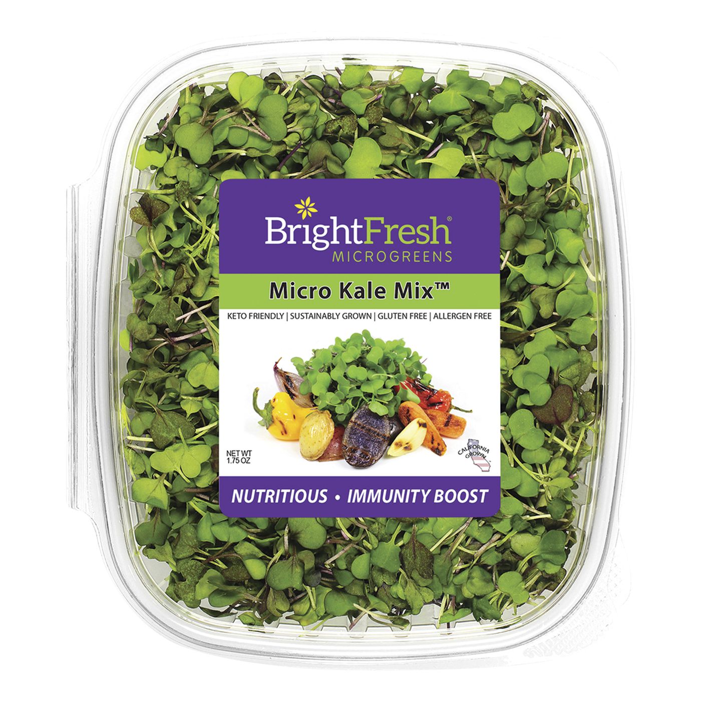 BRIGHTFRESH MICRO KALE MIX MICROGREENS-Main