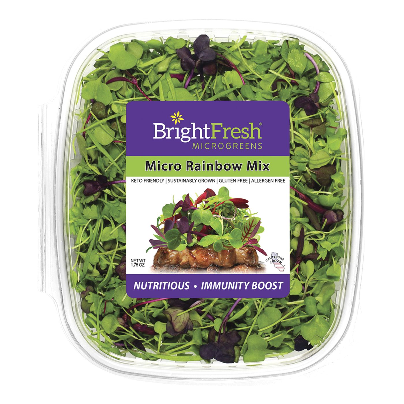 BRIGHTFRESH MICRO RAINBOW MIX MICROGREENS-Main