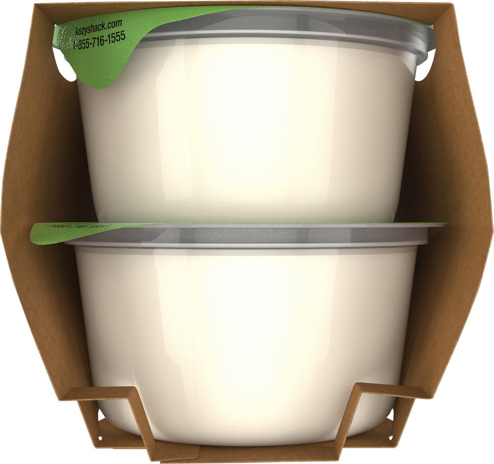 Kozy Shack Simply Well Simply Well Rice Pudding Snack Cups, Gluten Free ...