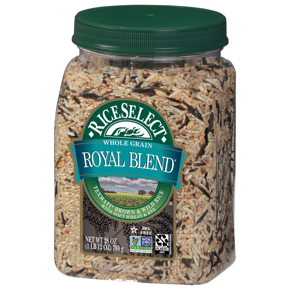 RiceSelect Royal Blend Rice, Whole Grain-Front-Right-Elevated