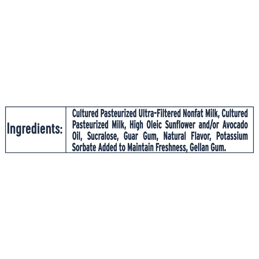 Ratio Trio Dairy Snack, Coconut-Ingredients