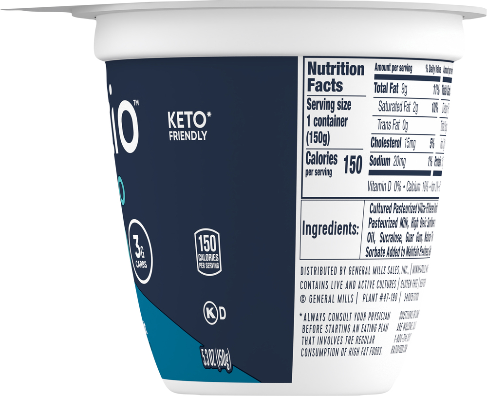 Ratio Trio Dairy Snack, Coconut-Planogram-Right