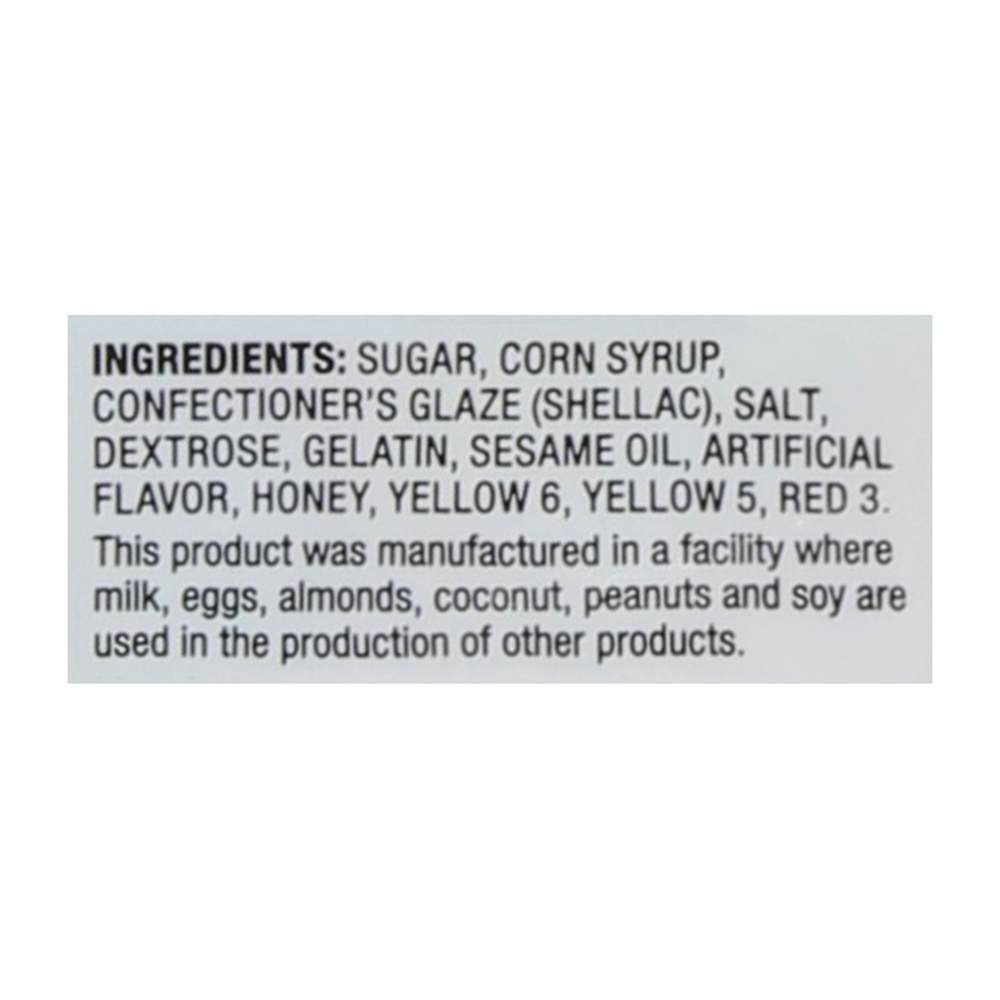 candy corn ingredients list