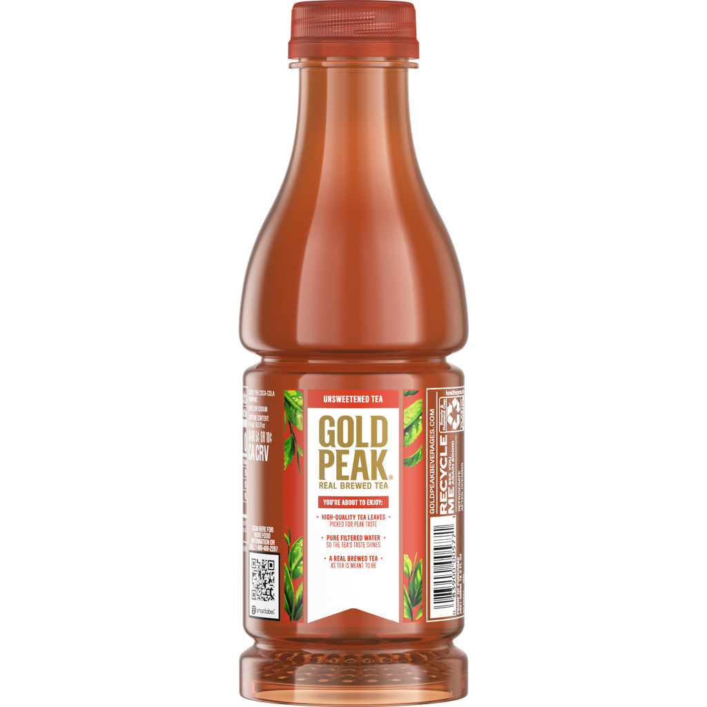Gold Peak Unsweetened Black Iced Tea Drink-Main
