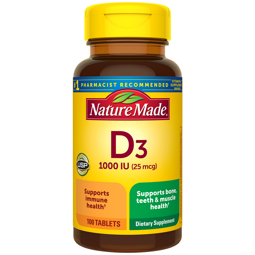 Nature Made Vitamin D3, Tablets-Hero