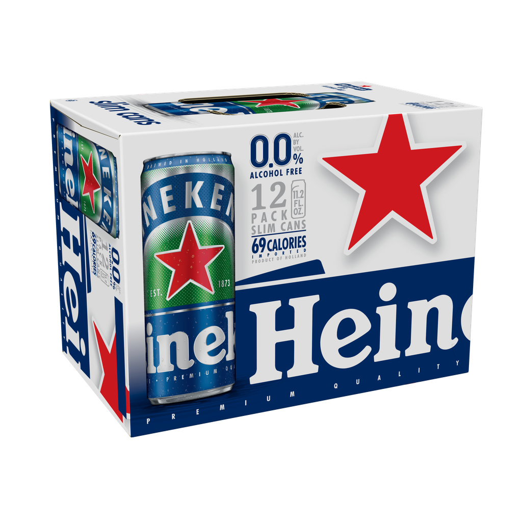 Heineken Beer, Premium Quality, Alcohol Free, 12 Pack-Hero