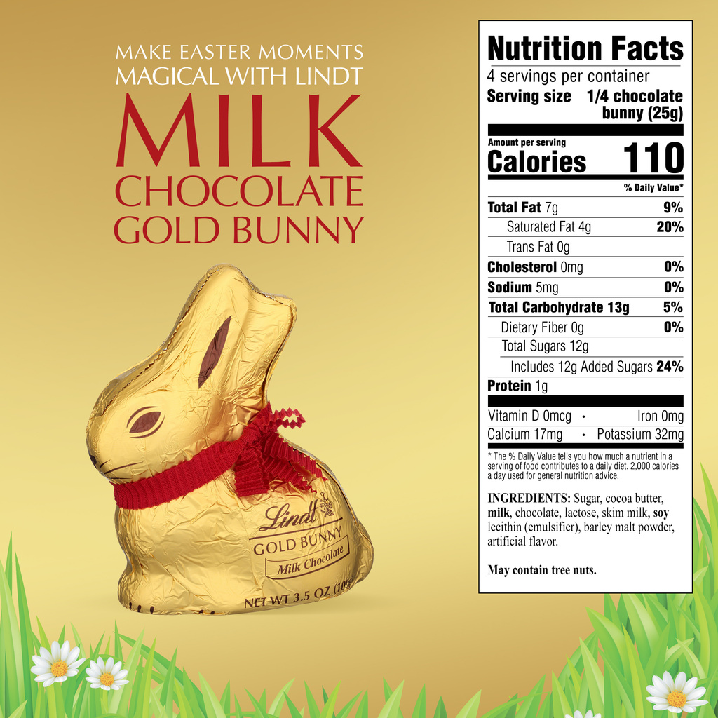 Lindt chocolate bunny store
