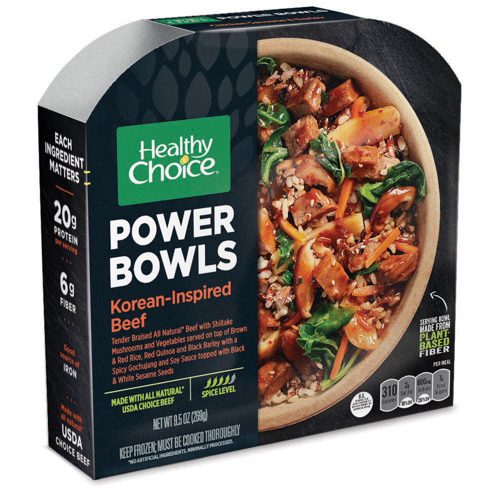 Healthy Choice Power Bowls, Korean-Inspired Beef-Hero
