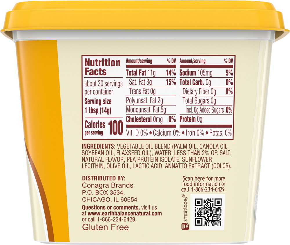 Earth Balance Buttery Spread, Original-Planogram-Right