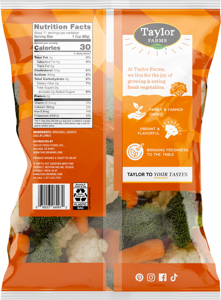 Taylor Farms Vegetable Medley-Planogram-Back