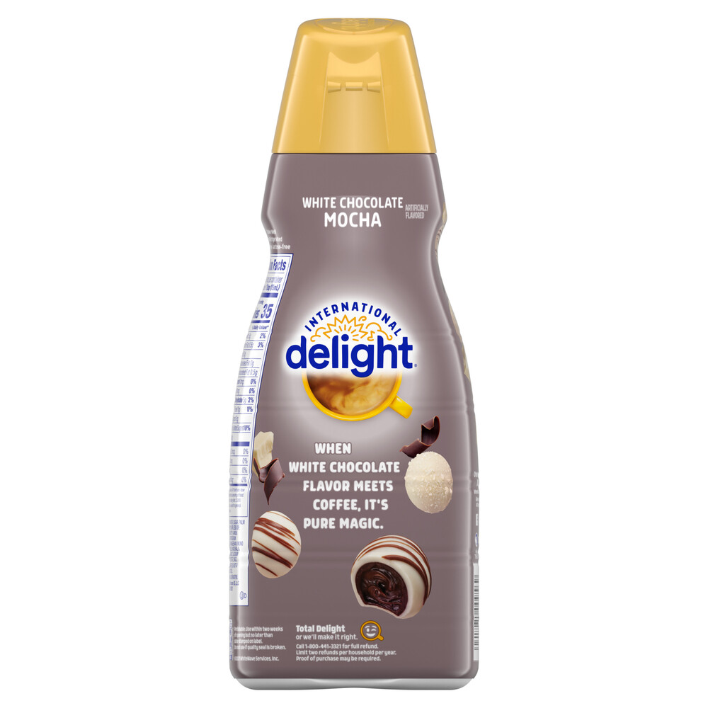 International Delight White Chocolate Mocha Liquid Coffee Creamer ...
