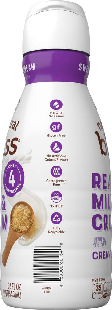 Natural Bliss Natural Bliss Creamer, Real Milk & Cream, Sweet Cream ...