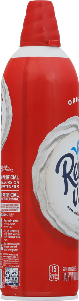 Reddi Wip Dairy Whipped Topping, Original-Planogram-Left