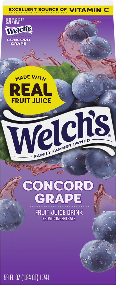 Welch's Fruit Juice Drink, Concord Grape-Planogram-Back