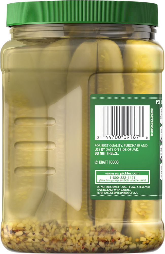 Claussen Kosher Deli-Style Pickle Spears-Planogram-Left