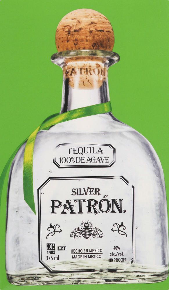 Patron Tequila, 100% Agave-Planogram-Left